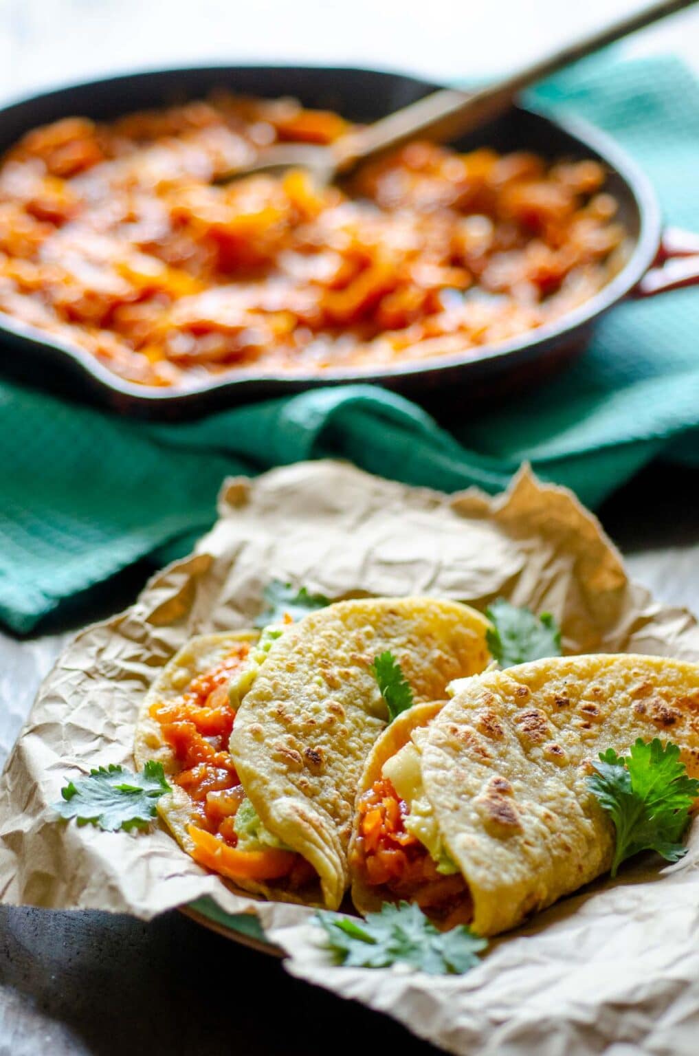 Easy Vegan Tinga Tacos « Dora's Table